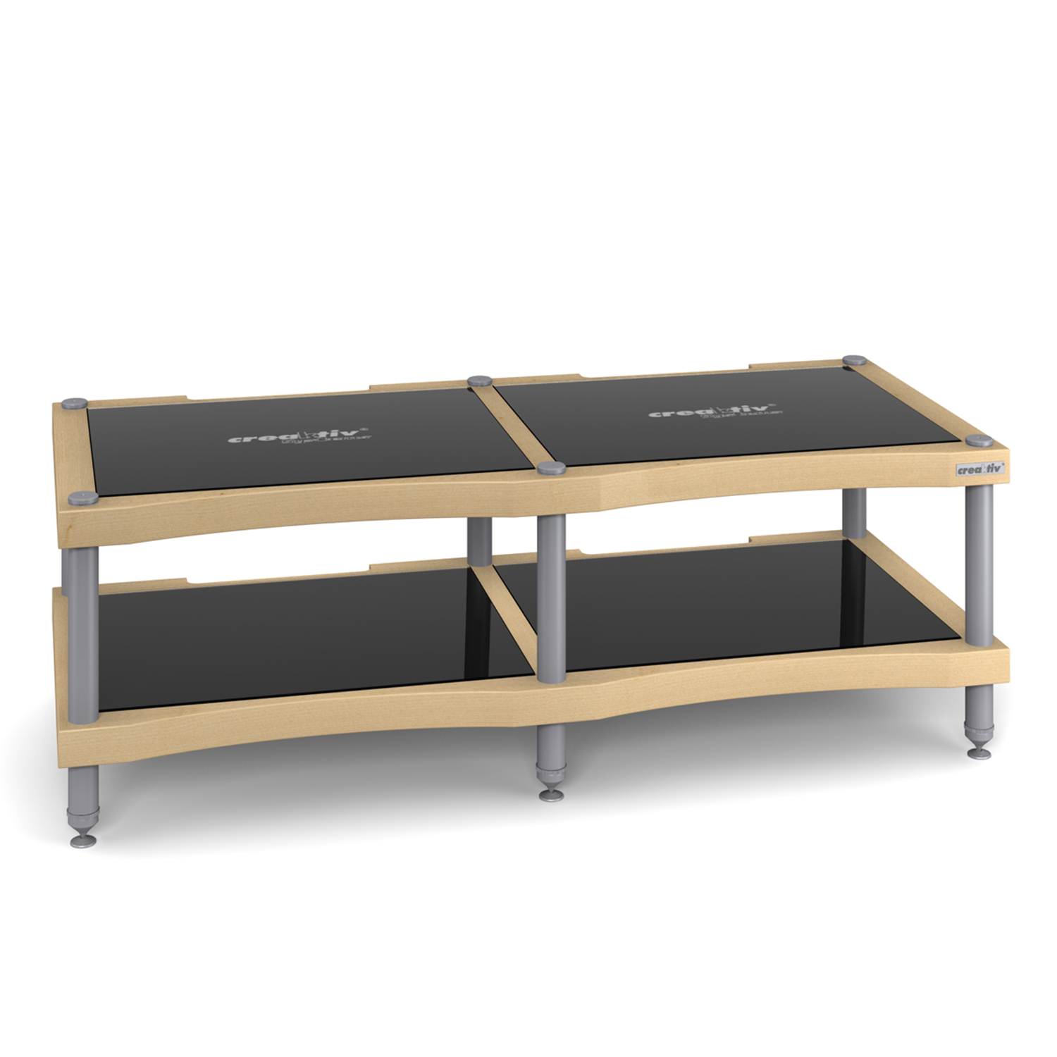 CREAKTIV Big Reference Double HiFi Rack - Made in Germany